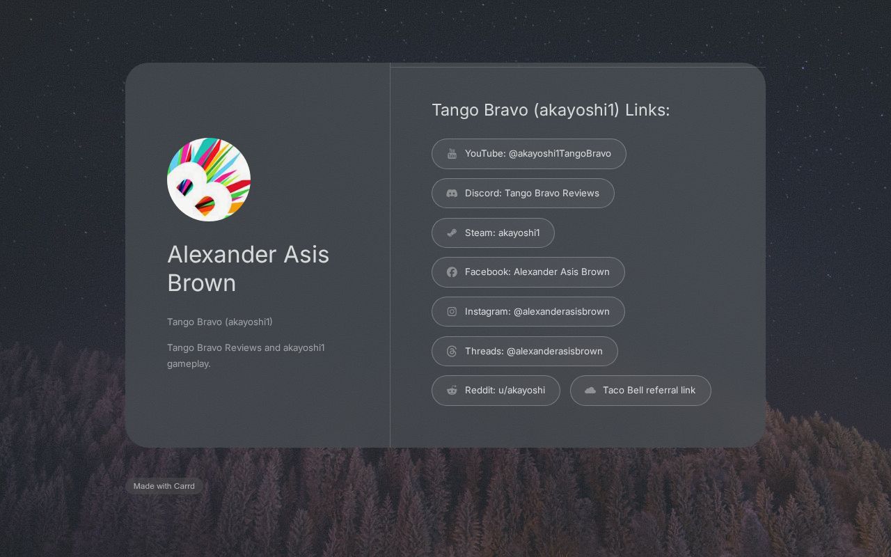 Tango Bravo Reviews (akayoshi1)